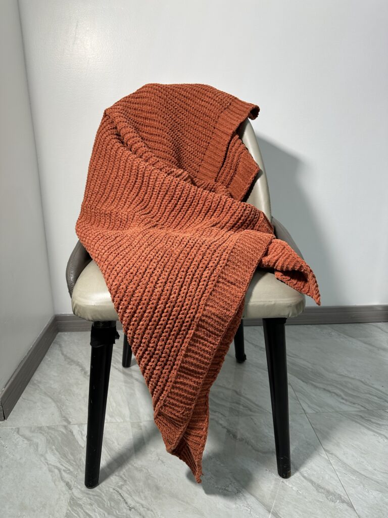Soft Knitted throw blanket - Zenetex Interiors